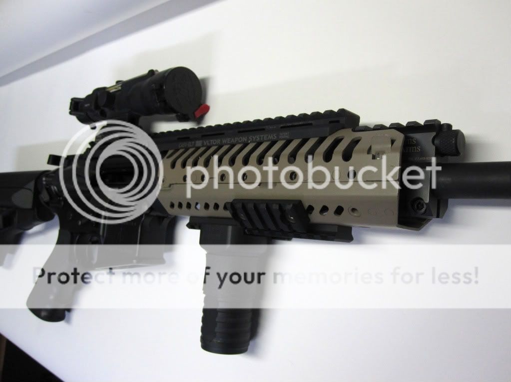 The VLTOR CASV-EL Forearm with Adams Arms > AR Piston Systems > AR15.COM