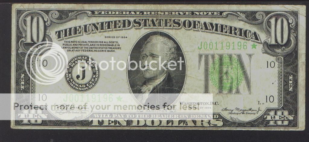 Post your 1934 BGS (DGS) stars .. - Paper Money Forum