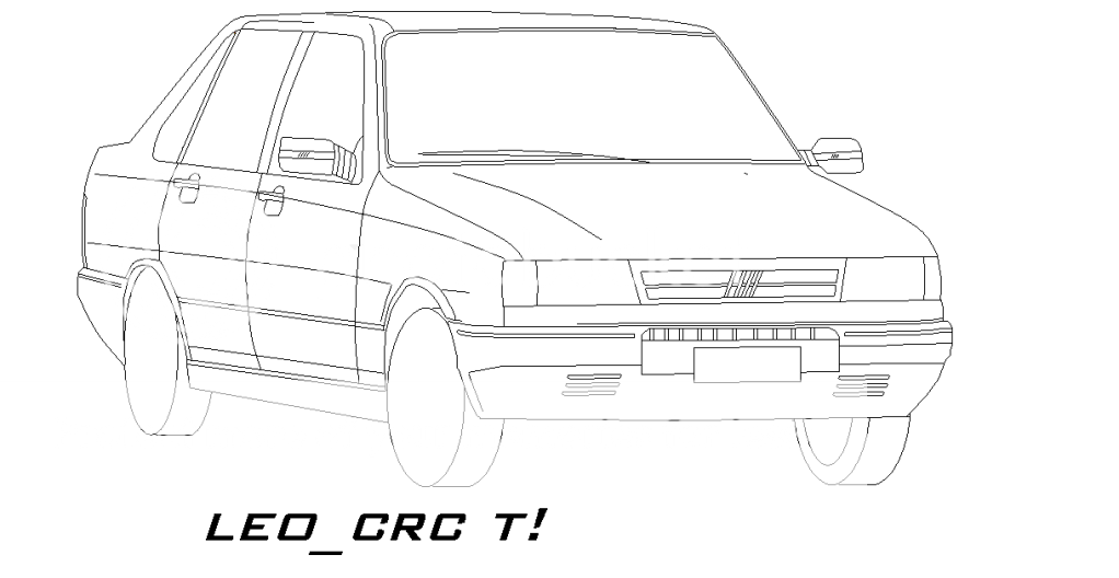 fiat duna dibujado - Taringa!